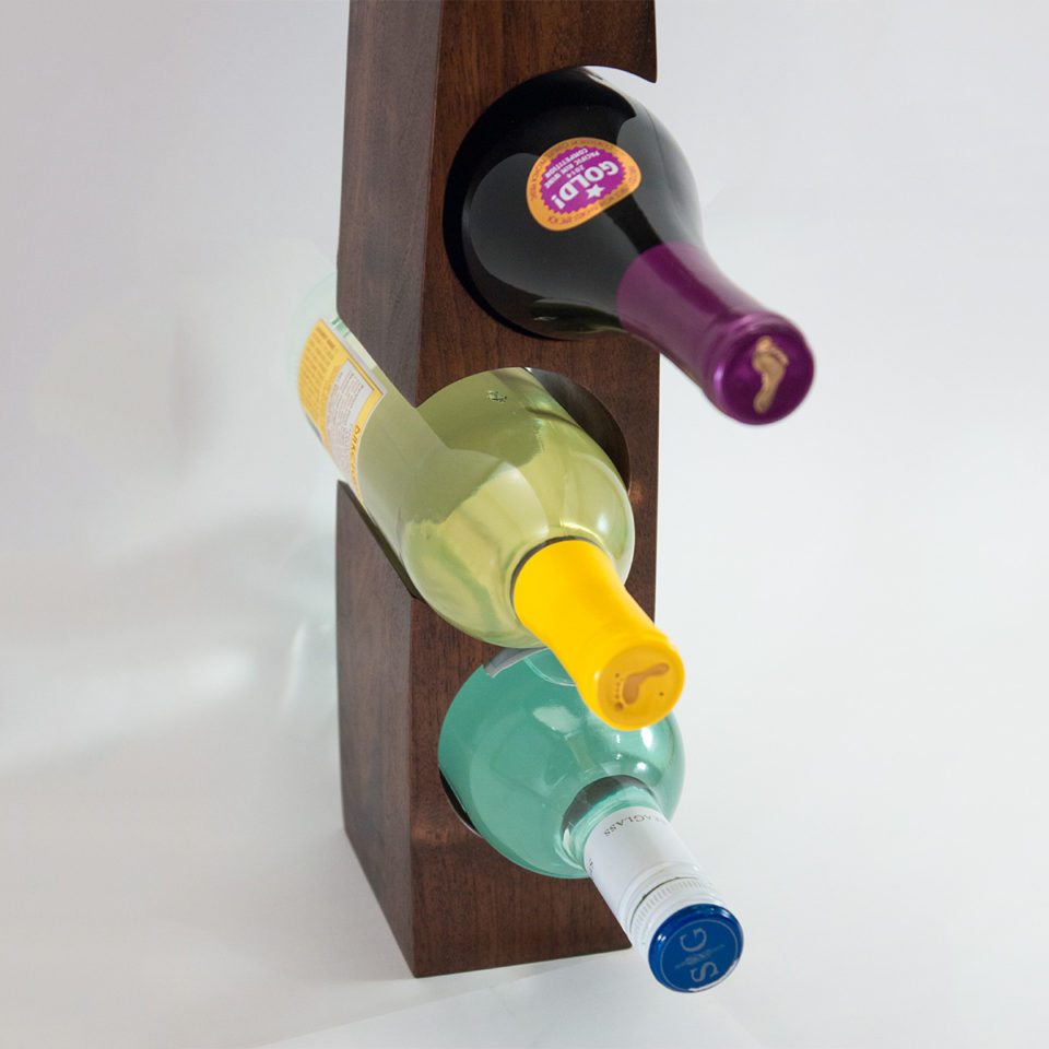 Pointed Wine Rack – Rockford Woodcrafts