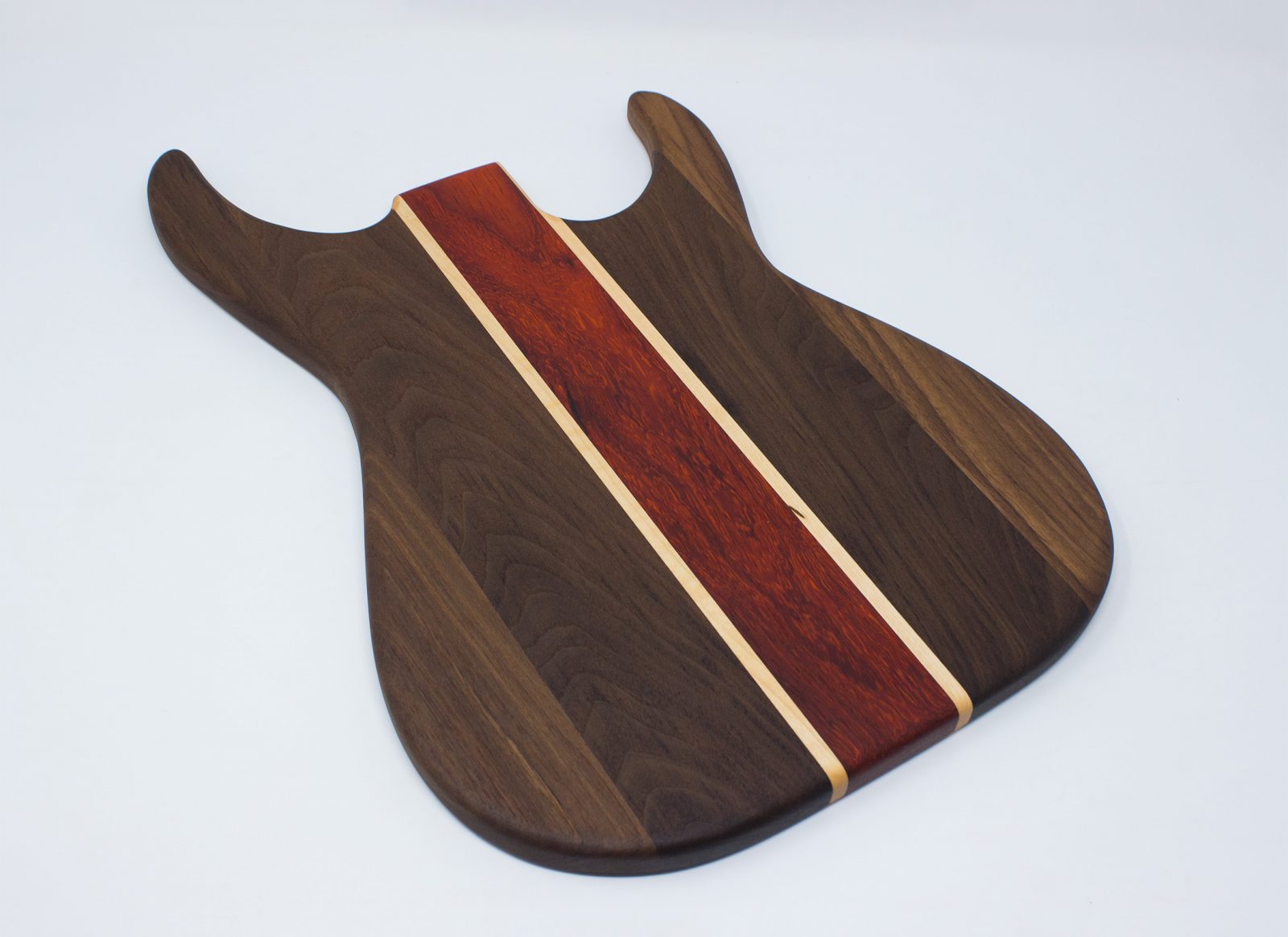 Stratocaster Guitar Shape Cutting Board – Rockford Woodcrafts